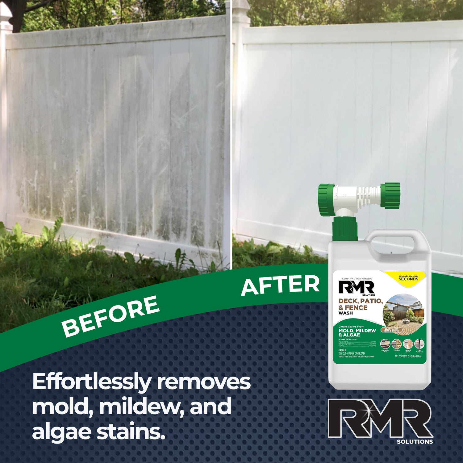 RMR Deck, Patio, & Fence Wash – RMR Solutions, LLC