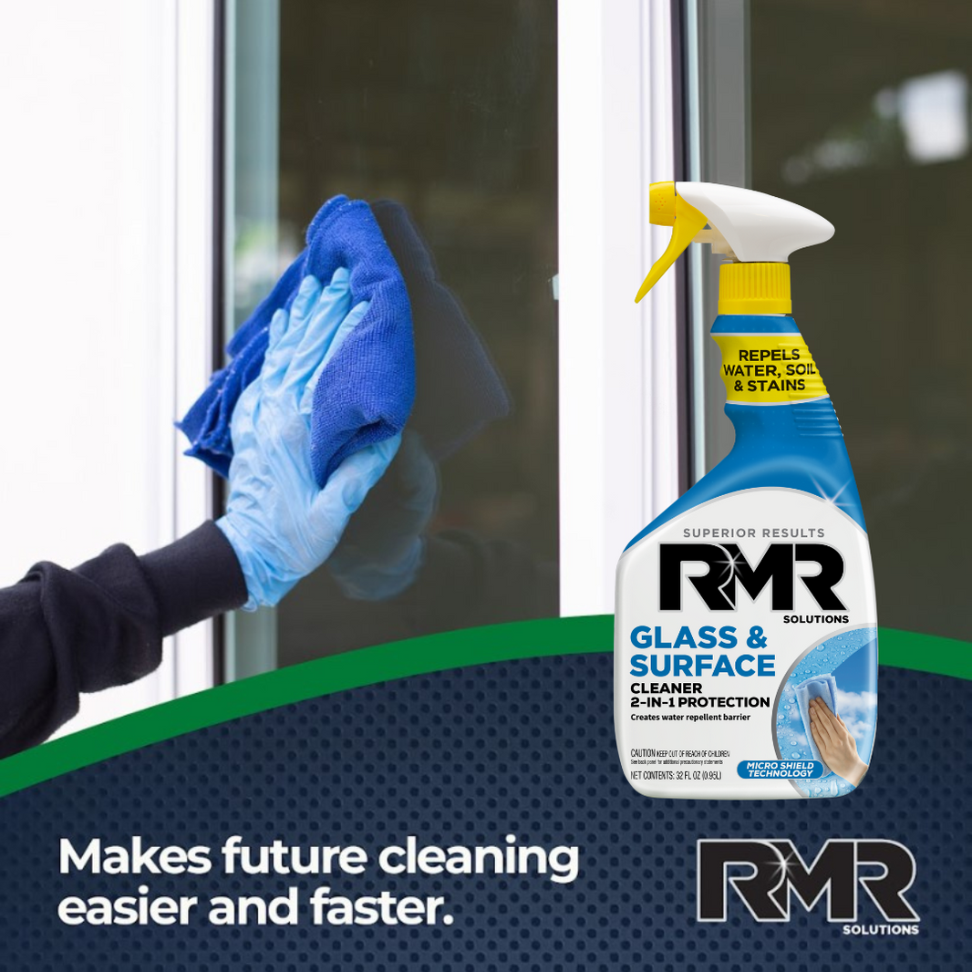 RMR 2-in-1 Glass & Surface Cleaner | Streak-Free Multi-Surface ...
