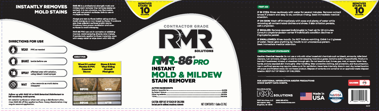 RMR-86® PRO Instant Mold & Mildew Stain Remover | Instantly Removes ...